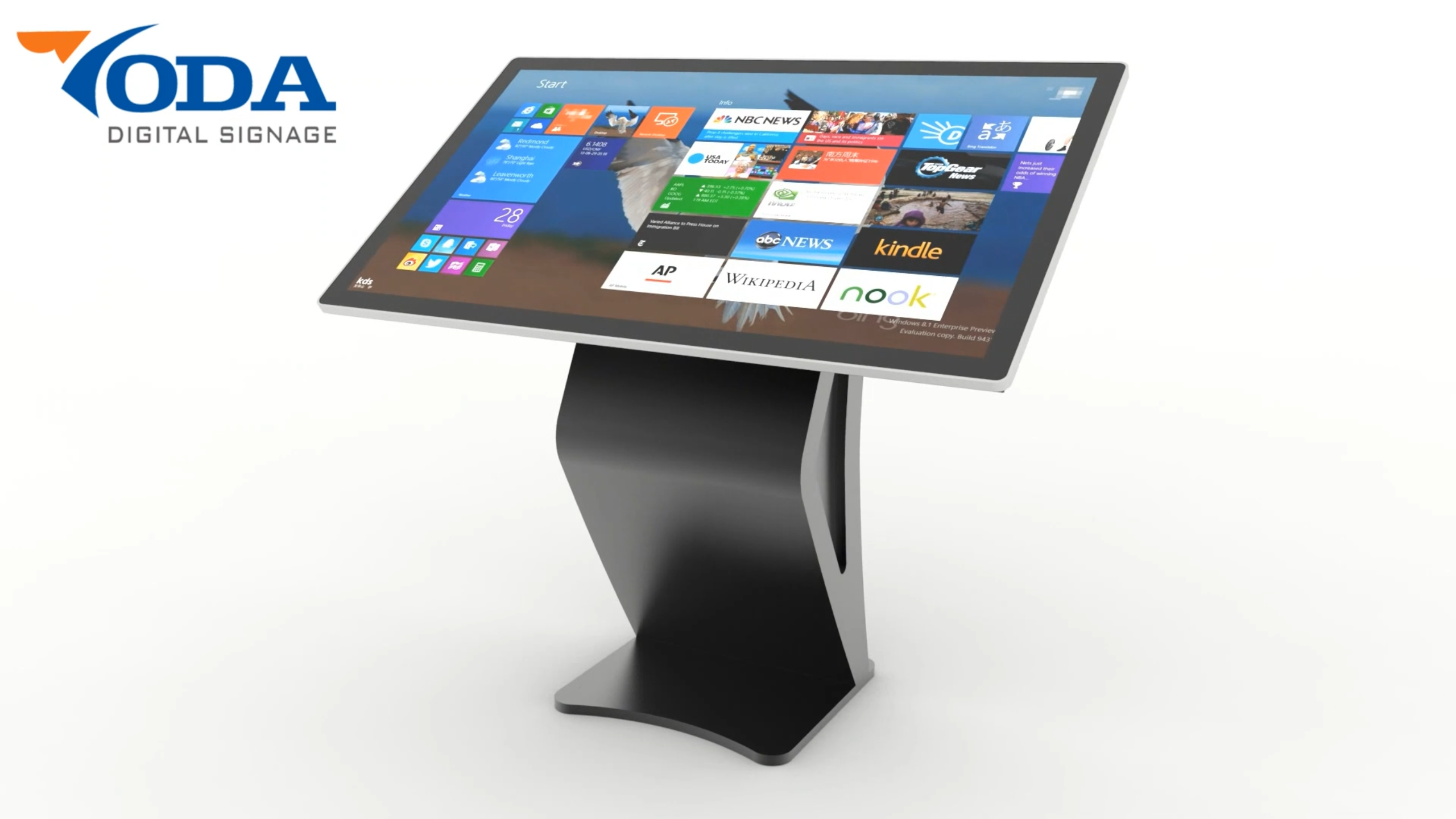 Exploring the Benefits of Horizontal Touch Screen Kiosk