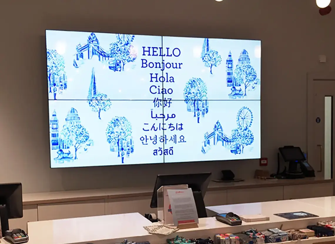 Yetronic LCD Wall Display Screen - A New Approach to Business in the ...