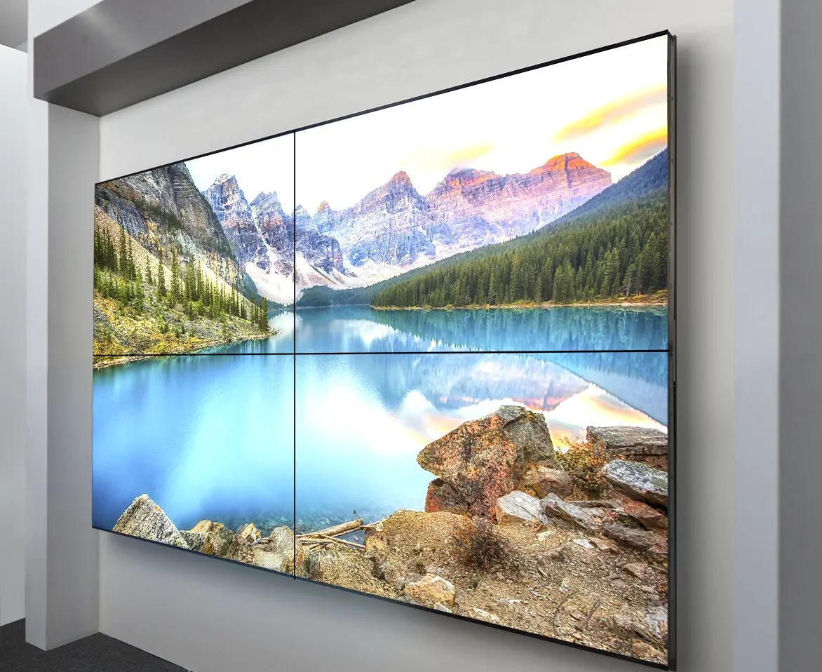 seamless video wall displays in business - Smart Board Factory