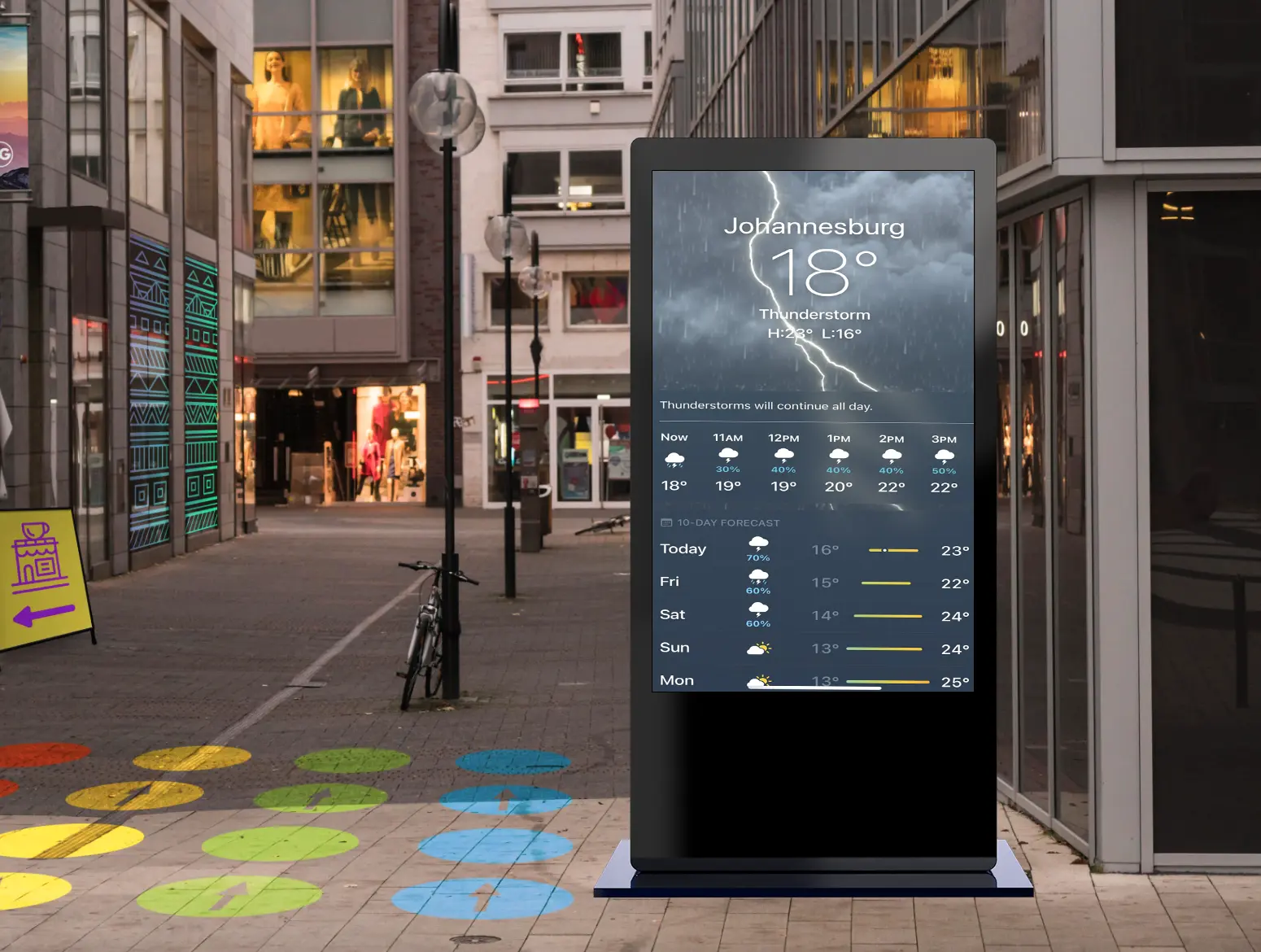 Yetronic Outdoor Digital Wayfinding Signage Expands Intelligent Paths - Smart Board Factory