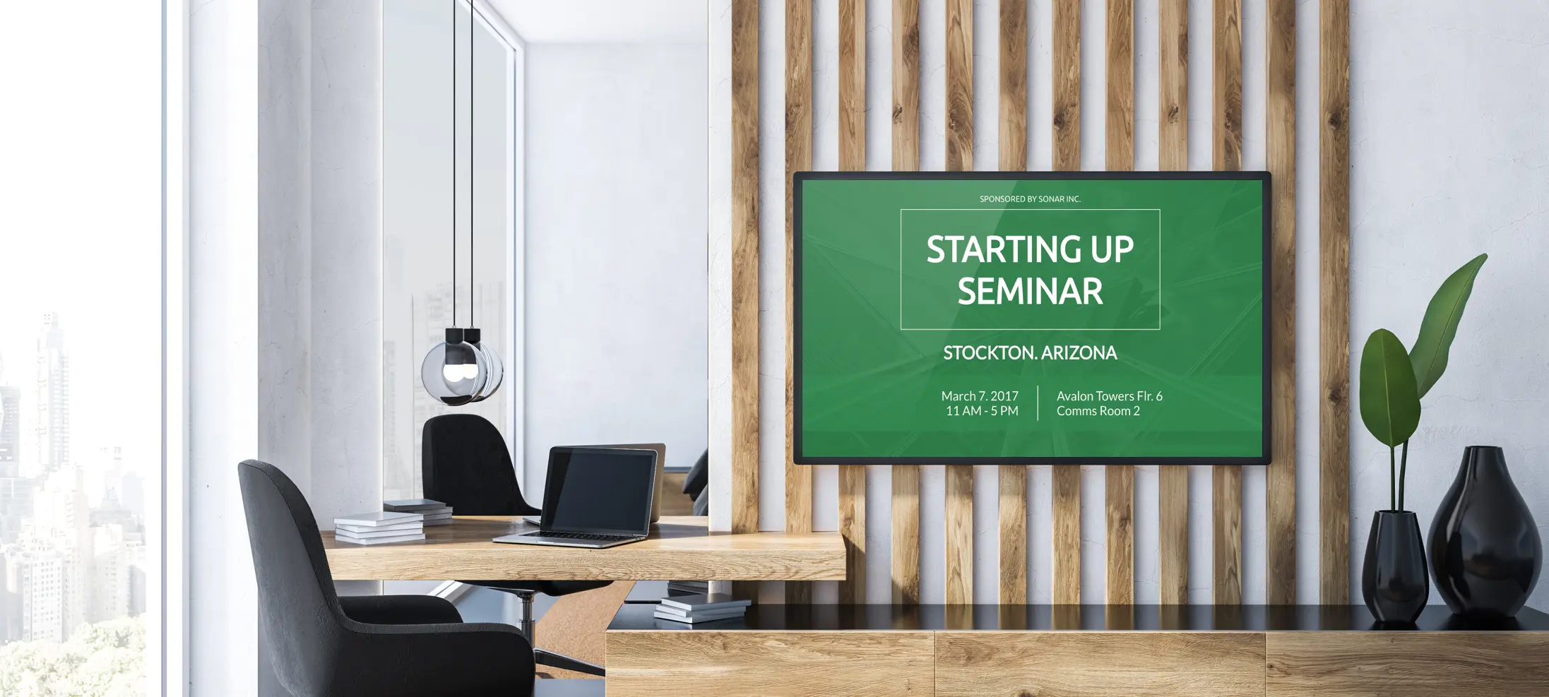 The new trend of office - the application of Yetronic digital bulletin ...