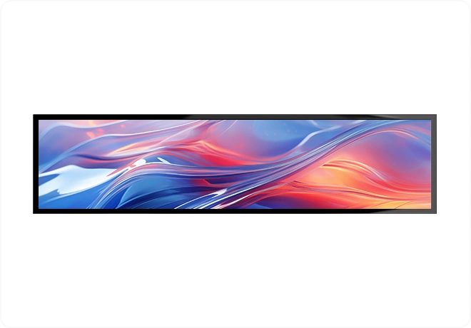 48 Inch Stretched Bar LCD Display - Smart Board Factory