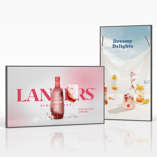 Single Sided Screen Window Display | OEM Digital Signage – Yetronic