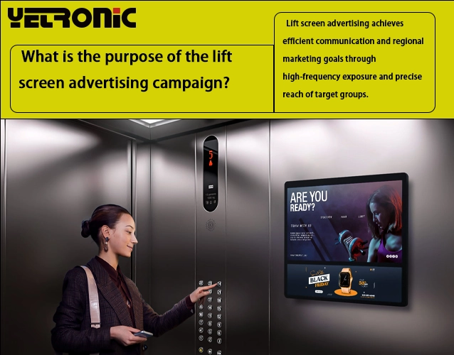 What is the purpose of the lift screen advertising campaign? - Smart ...