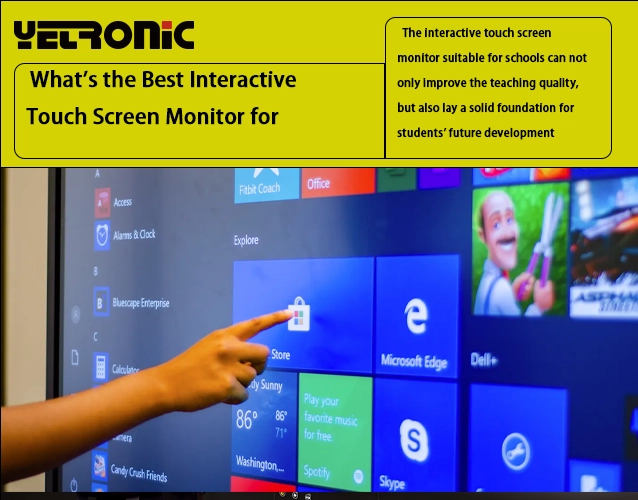 What's the Best Interactive Touch Screen Monitor for Schools? - Smart ...