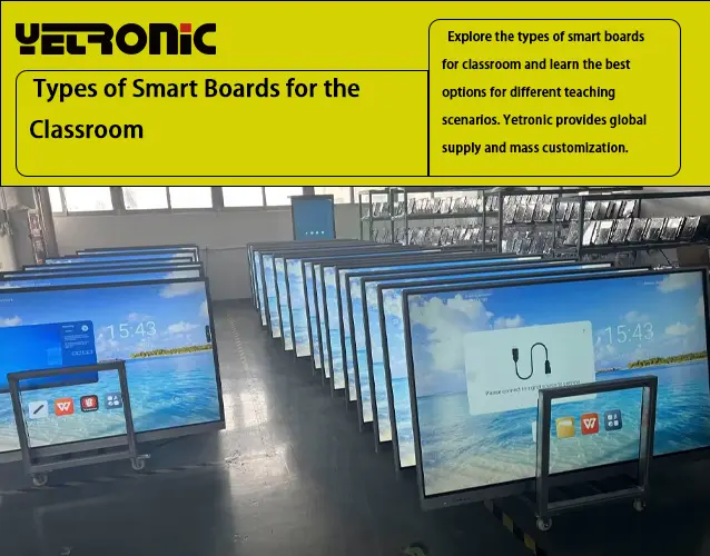 Types of Smart Boards for the Classroom - Smart Board Factory