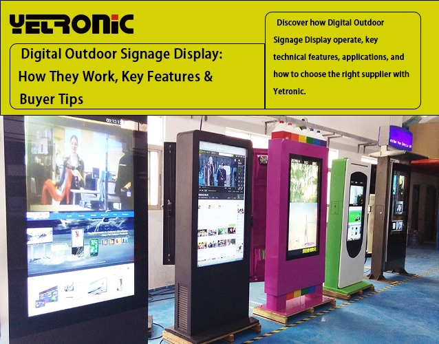 Digital Outdoor Signage Display: How They Work, Key Features & Buyer ...